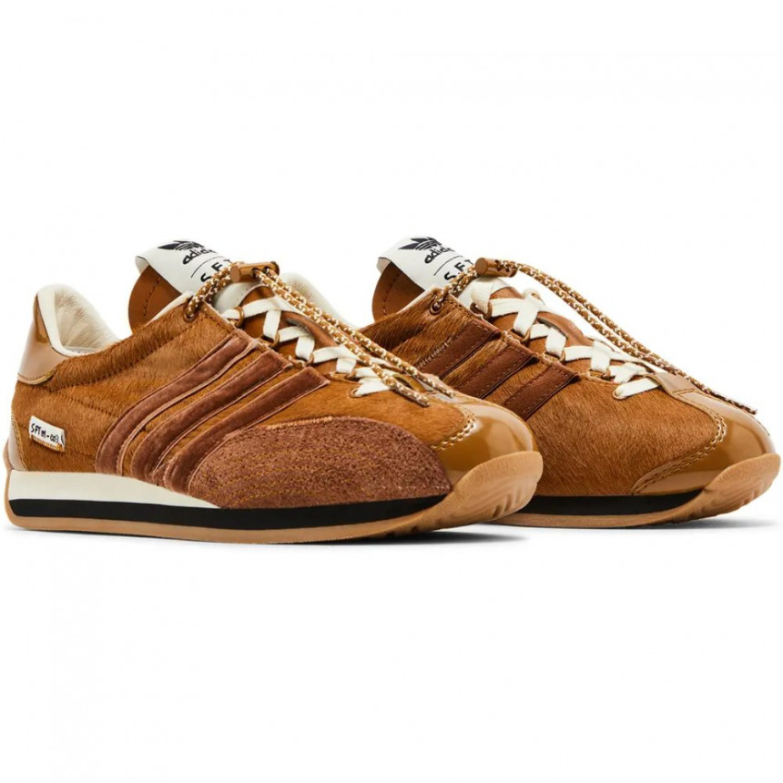 Adidas Country OG x SFTM Pony Hair Pack Bronze Strata - Maroon купить в ...