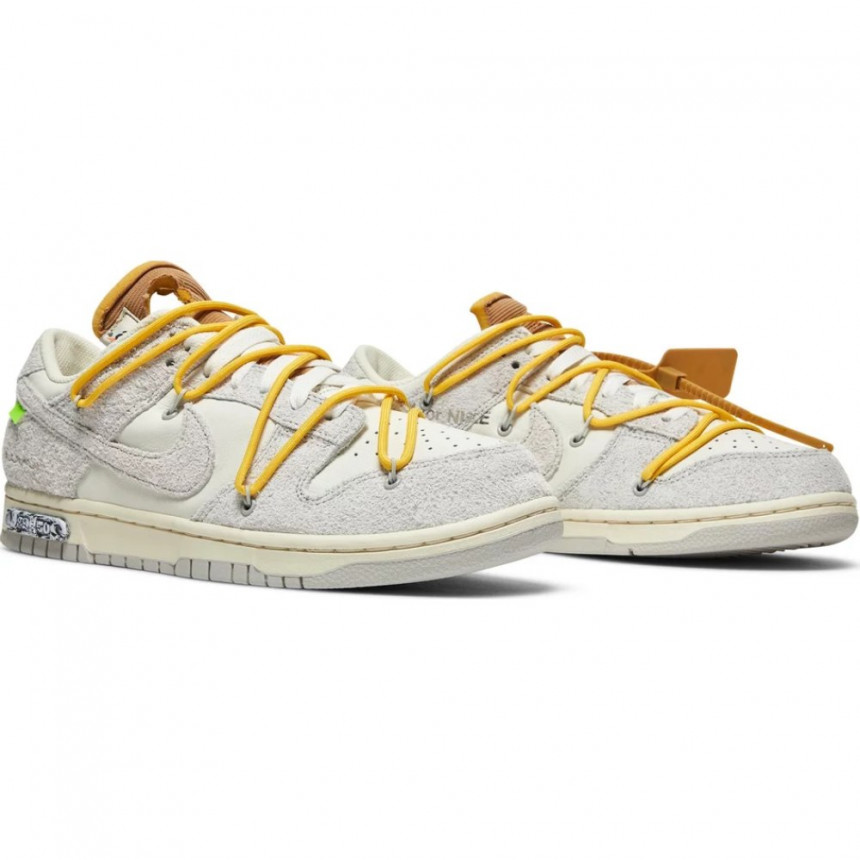 Кроссовки Nike Dunk Low Off-White Lot 39 of 50